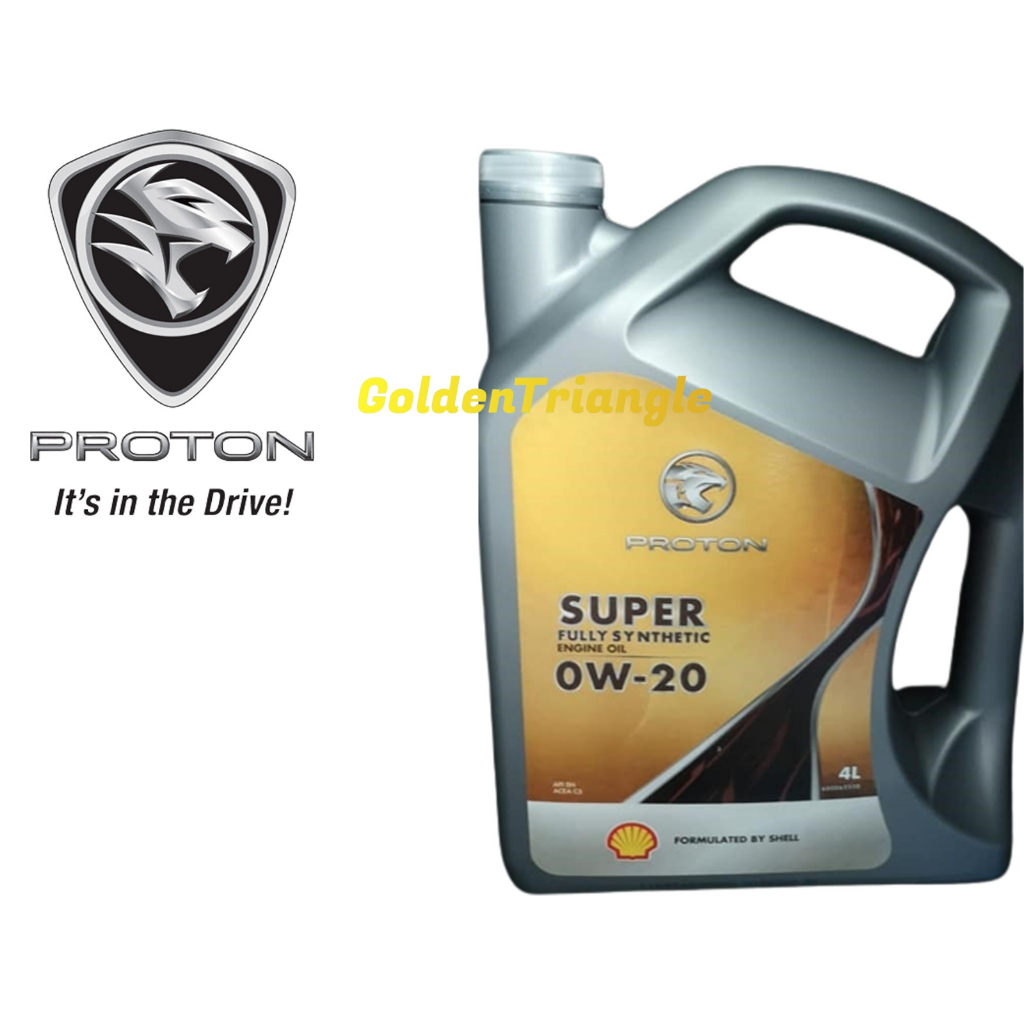 100%Original Shell proton 0w20 Super Fully Synthetic Engine Oil 4L ...