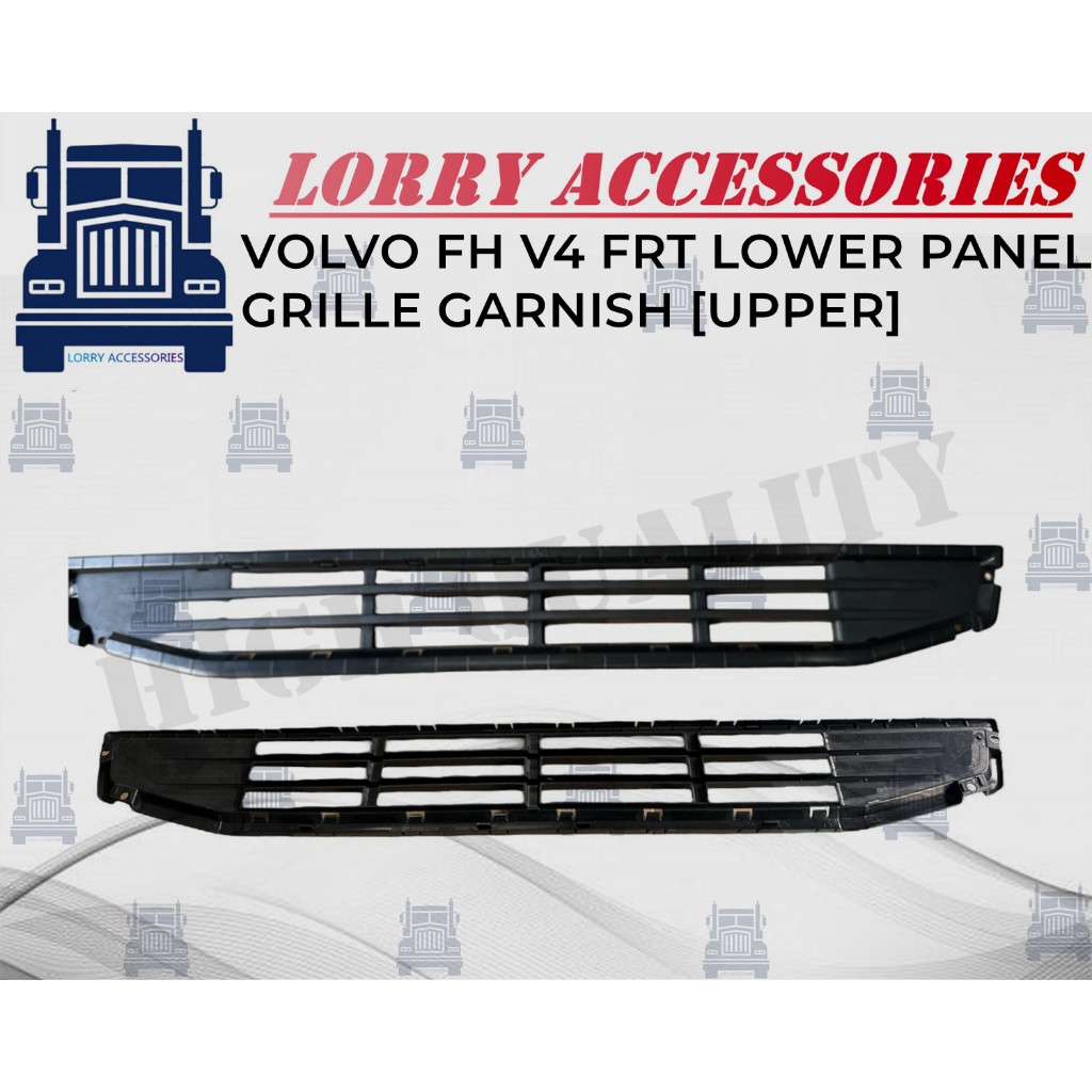 VOLVO FH V4 FRT LOWER PANEL GRILLE GARNISH [UPPER] ORI NO:82220161 ...