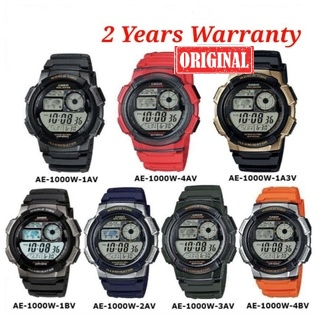 Casio AE-1000W Series Unisex Watch Digital Watch AE1000W AE-1000W-1A AE-1000W-4A AE-1000W-1B JAM ...