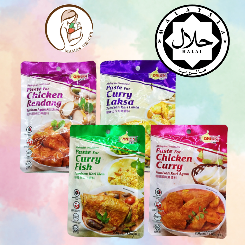 [READY STOCK HALAL] CONVENIENT COOKING ONION BRAND CURRY LAKSA ...