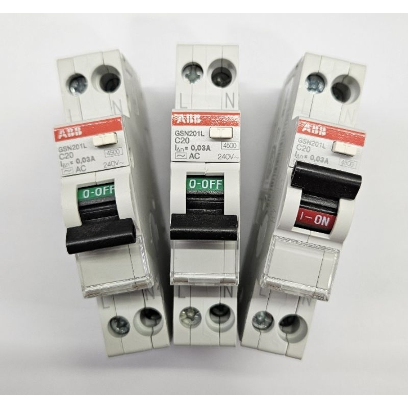 ABB RCBO 20A 30ma 1P+N | Shopee Malaysia