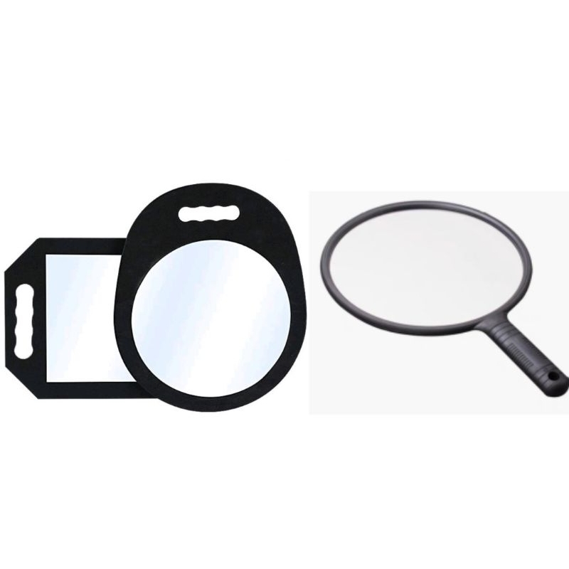 Hand Mirror / Barber Shop Mirror / Saloon Mirror / Sponge Mirror ...