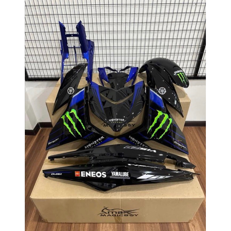 BODY COVER KIT Y15ZR MONSTER V1/V2 (TANAM) | Shopee Malaysia