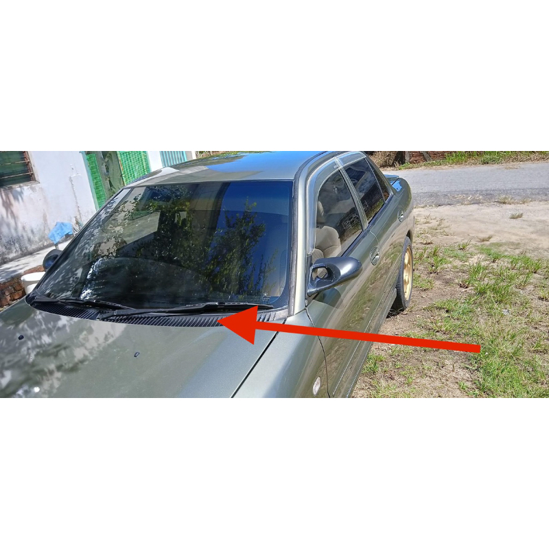 Wiper Garnish/Wiper Air Grille/Wiper Cover Original Wira Satria Putra ...