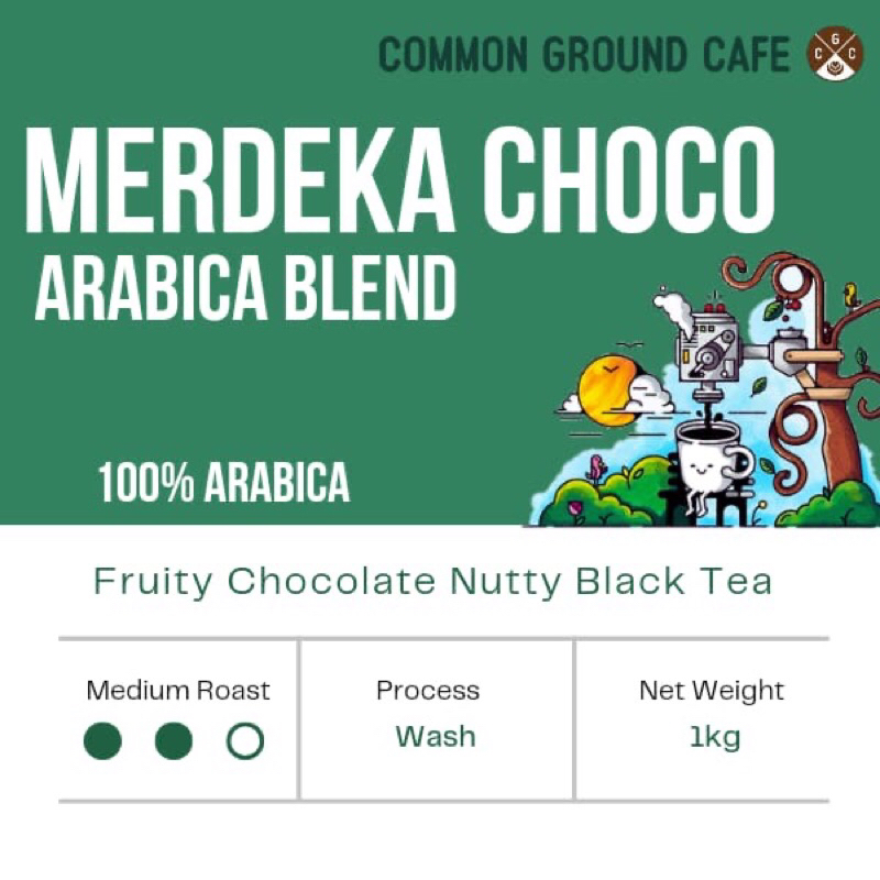 Merdeka Choco Blend / Espresso / Full Arabica 1kg | Shopee Malaysia