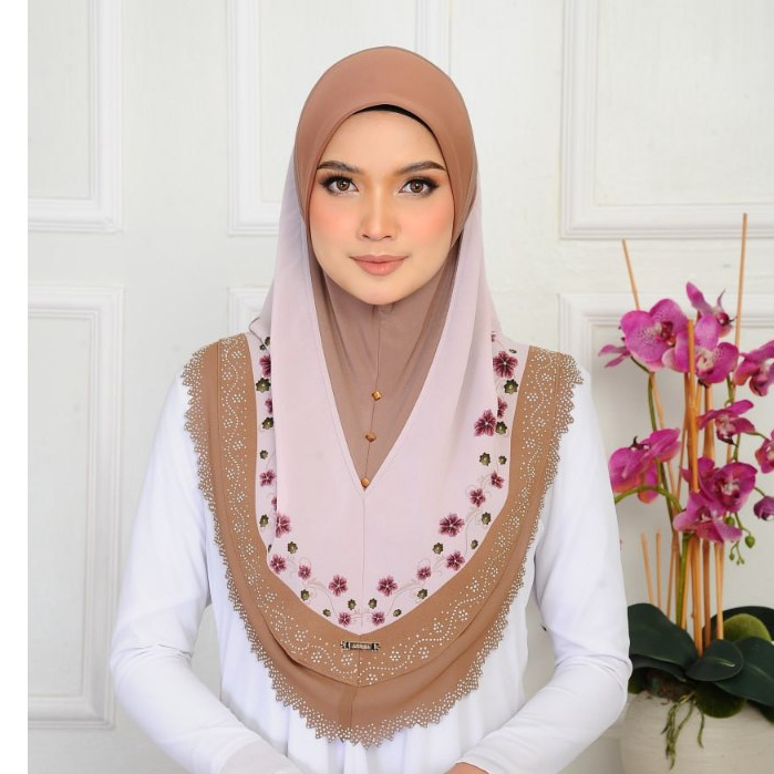 Sarung Instant 2 Layer | Tudung Instant 2 Layer | 2 Layer Instant ...
