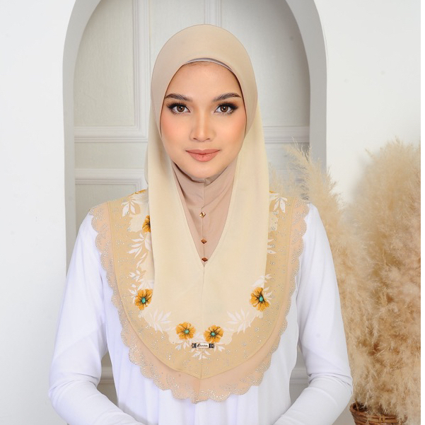 Sarung Instant 2 Layer | Tudung Instant 2 Layer | 2 Layer Instant ...