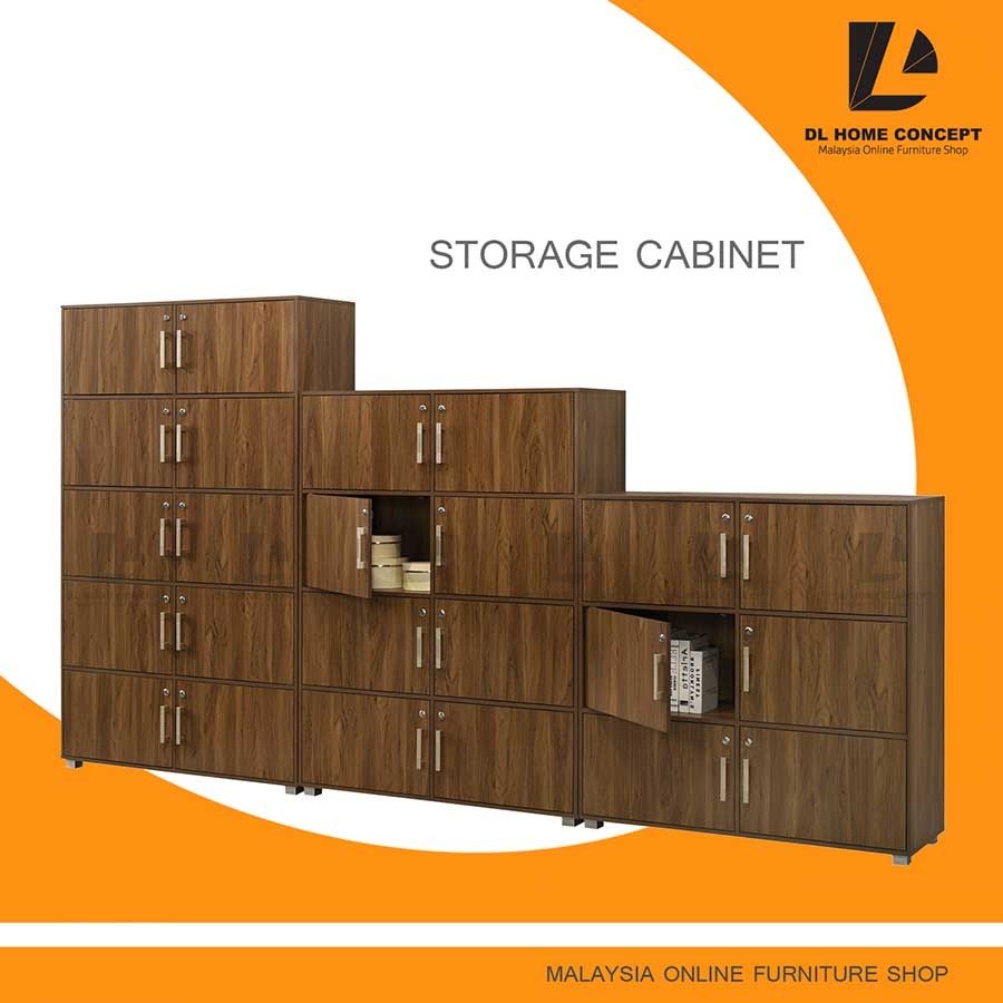 DL Home Concept Storage/Cabinets/Wardrobes/Cupboards/Racks with Locker ...