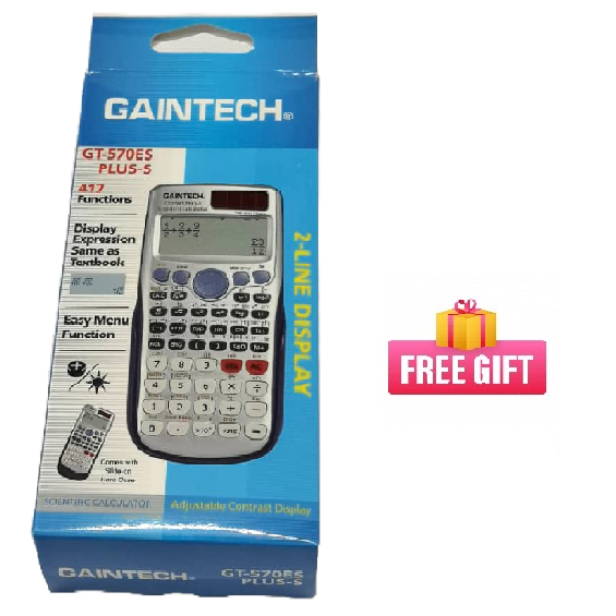 Gaintech Scientific Calculator GT-570ES Plus-Solar (100% Original ...
