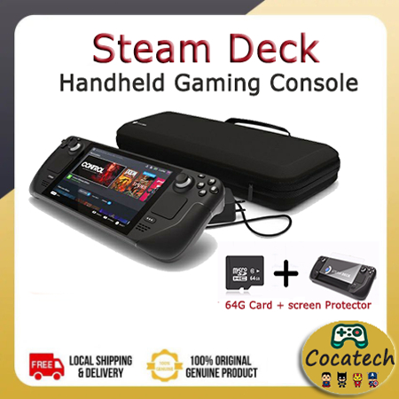 【Ready Stock】Steam Deck Handheld Gaming Console 64/256/512GB Original ...