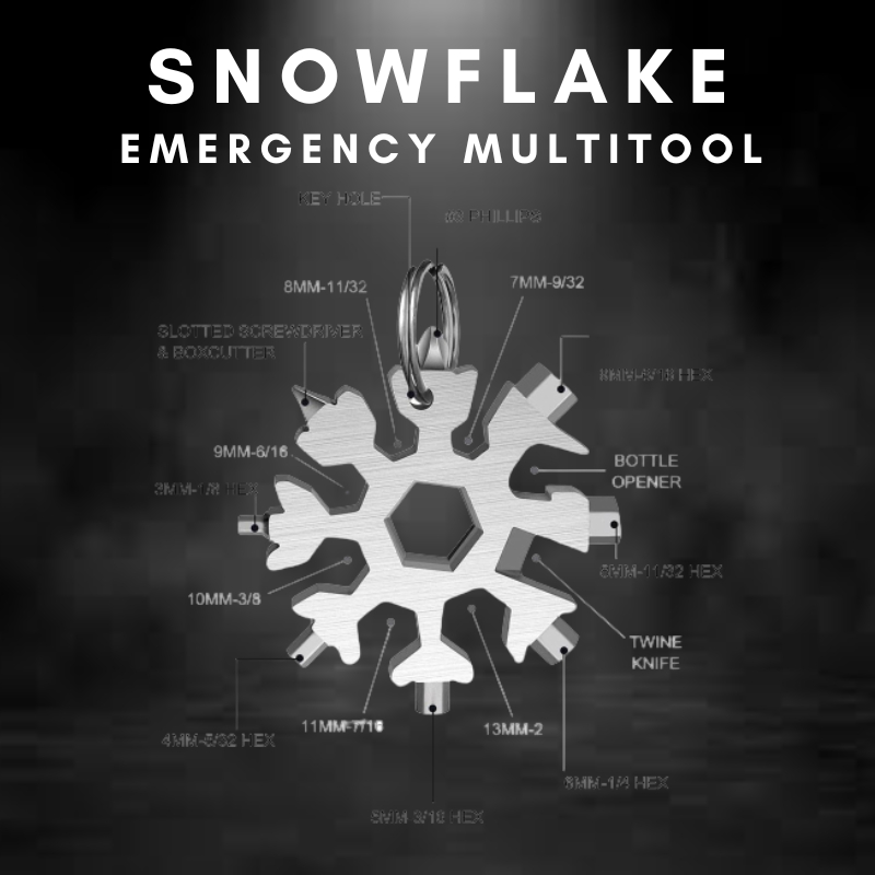 [Ready Stock] Snowflake 18-in-1 Multitool - Your Ultimate Compact ...