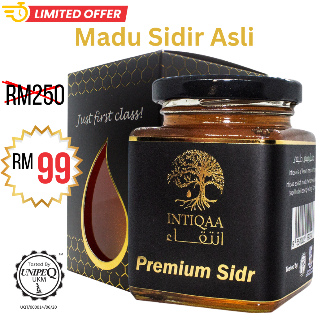 (Offer) Madu Yaman Sidr Asli | Honey Sidir | Premium Sidr First class ...