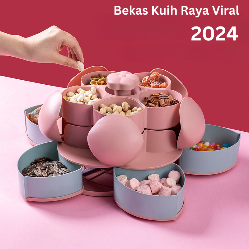 Bekas Kuih Raya Viral 2024 Candy Box Food Storage Box Bekas Hidang ...