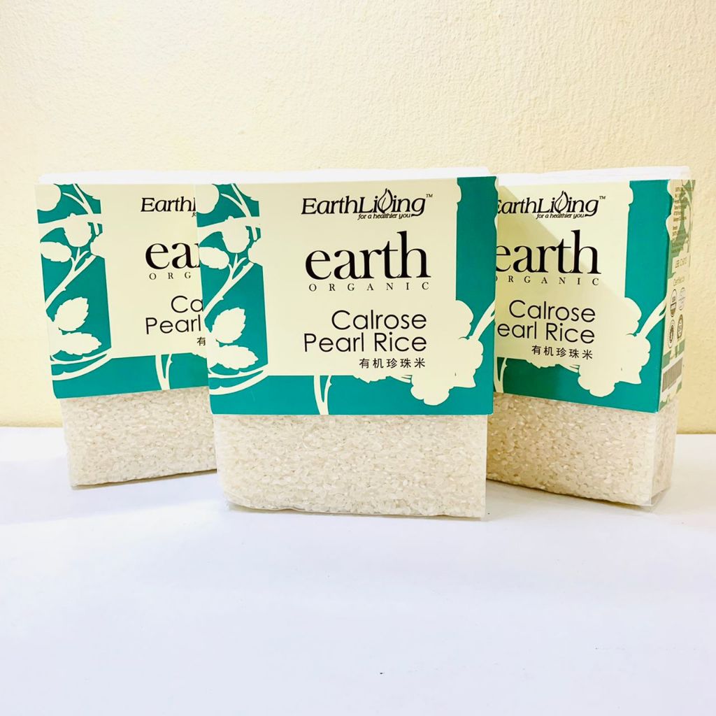 (Buy More Save More) Earth Living Beras Mutiara Jepun Calrose Organik ...