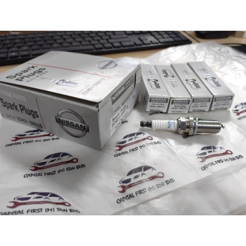 Nissan Iridium Spark Plug 22401-5M015 Murano Z50 Z51 ELGRAND E51 ...