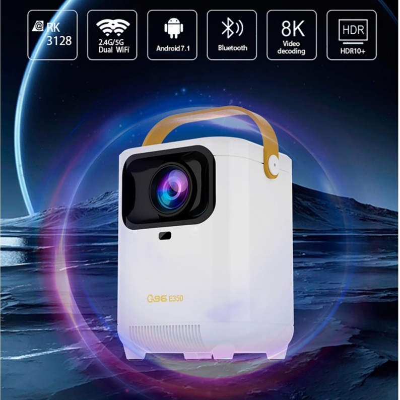 8K Projector 1080P HD smart portable projector Mobile screen projection ...