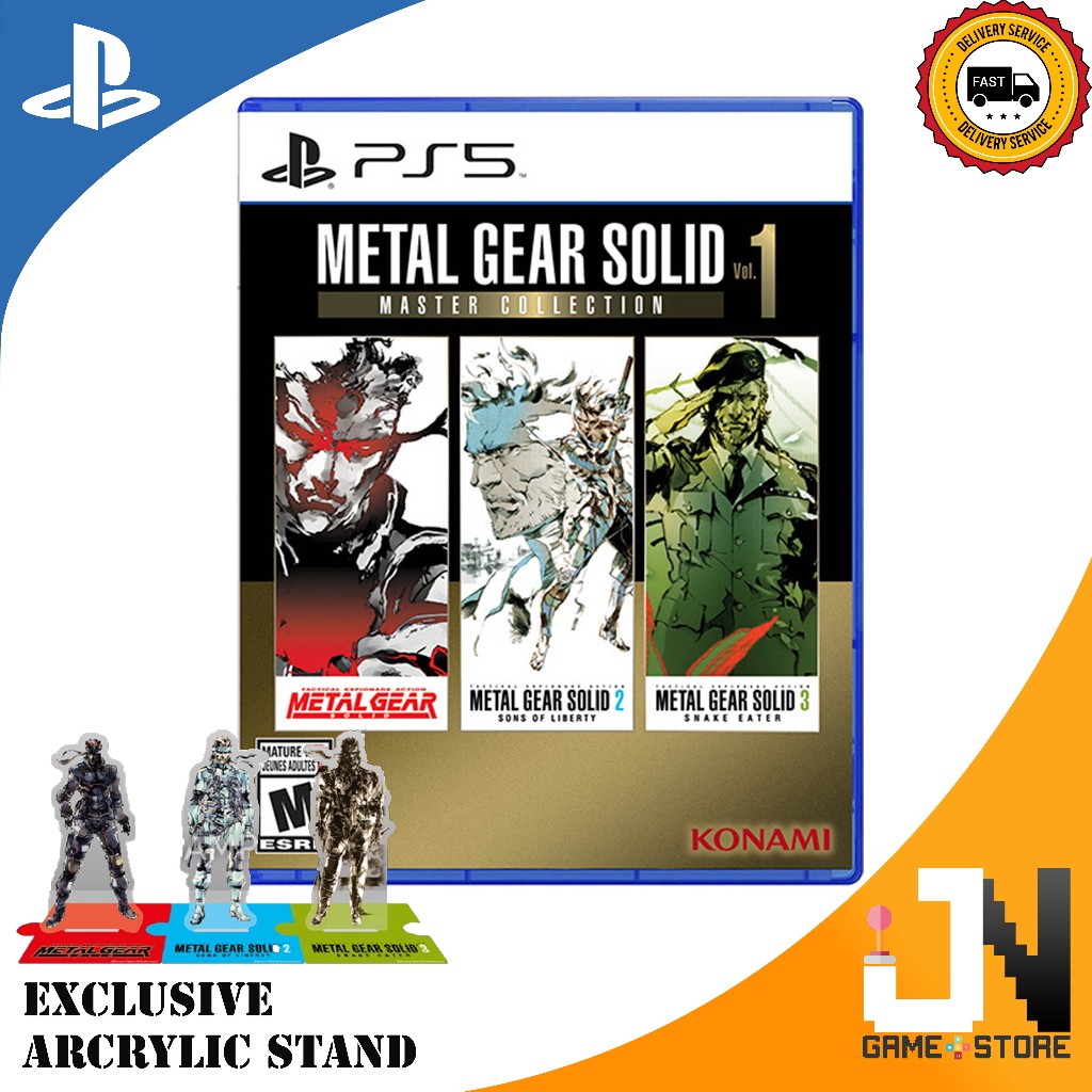 PS5 Metal gear Solid Master Collection Vol.1 | Arcrylic Stand (R3 ...