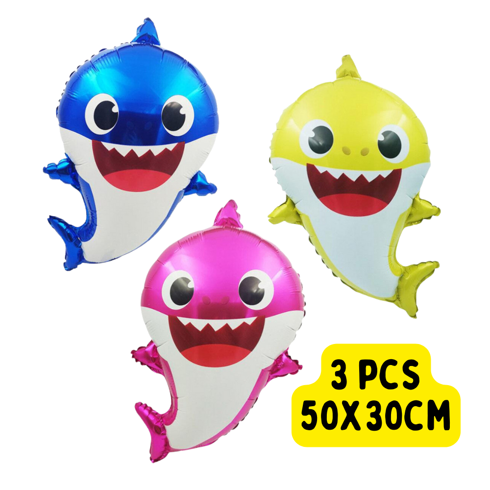 Baby Shark Balloons Big Baby Shark Do Do Do (Ready Stock) Helium ...
