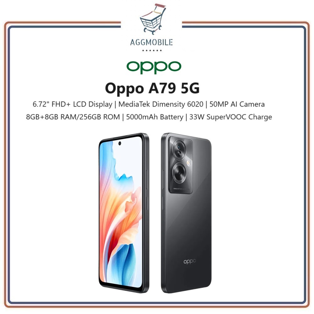 [MY] Oppo A79 5G (8GB RAM+256GB ROM | Dimensity 6020 | 50MP AI Camera ...