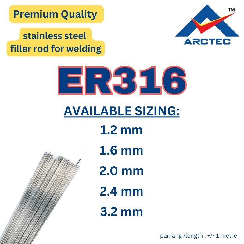 DELTA WELDING Premium quality ER316 Stainless steel welding TIG filler ...