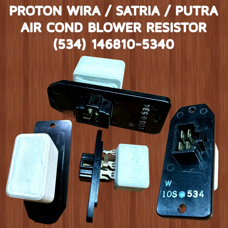 PROTON WIRA / SATRIA / PUTRA AIR COND BLOWER RESISTOR ORIGINAl USED ...