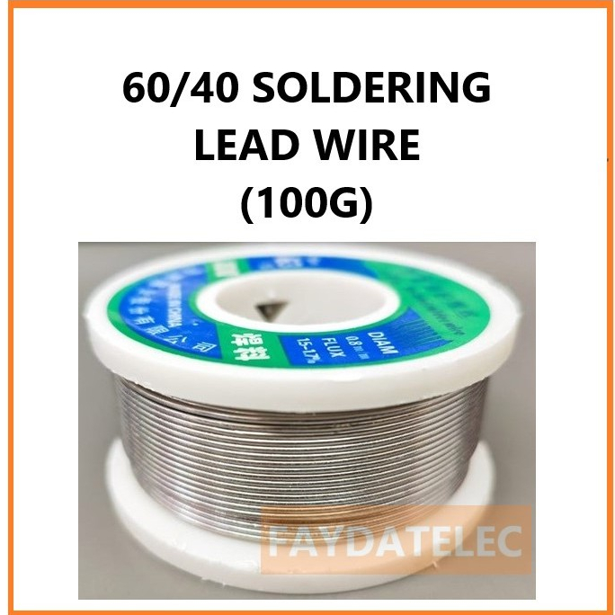 100G 0.8MM 60/40 SOLDERING LEAD/SOLDER WIRE | Shopee Malaysia