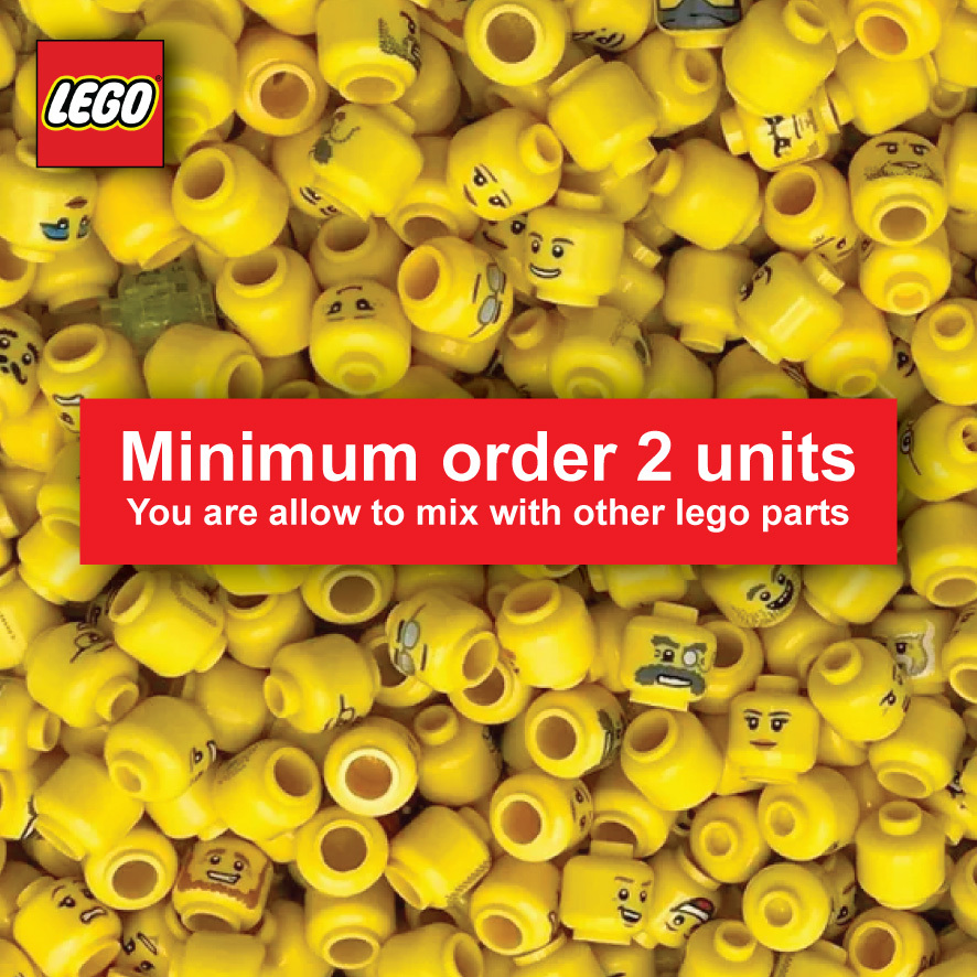 *Minimum order 2 units* [ACH] LEGO minifigure head/face part | Shopee ...