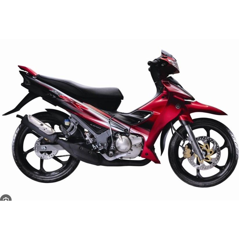 COVERSET ORIGINAL HLY – YAMAHA 125zr MAROON HITAM DRMK SMX STRIPE ...