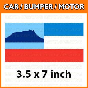 Sabah Flag - Car Sticker / Bumper Sticker / Motor Sticker | Shopee Malaysia