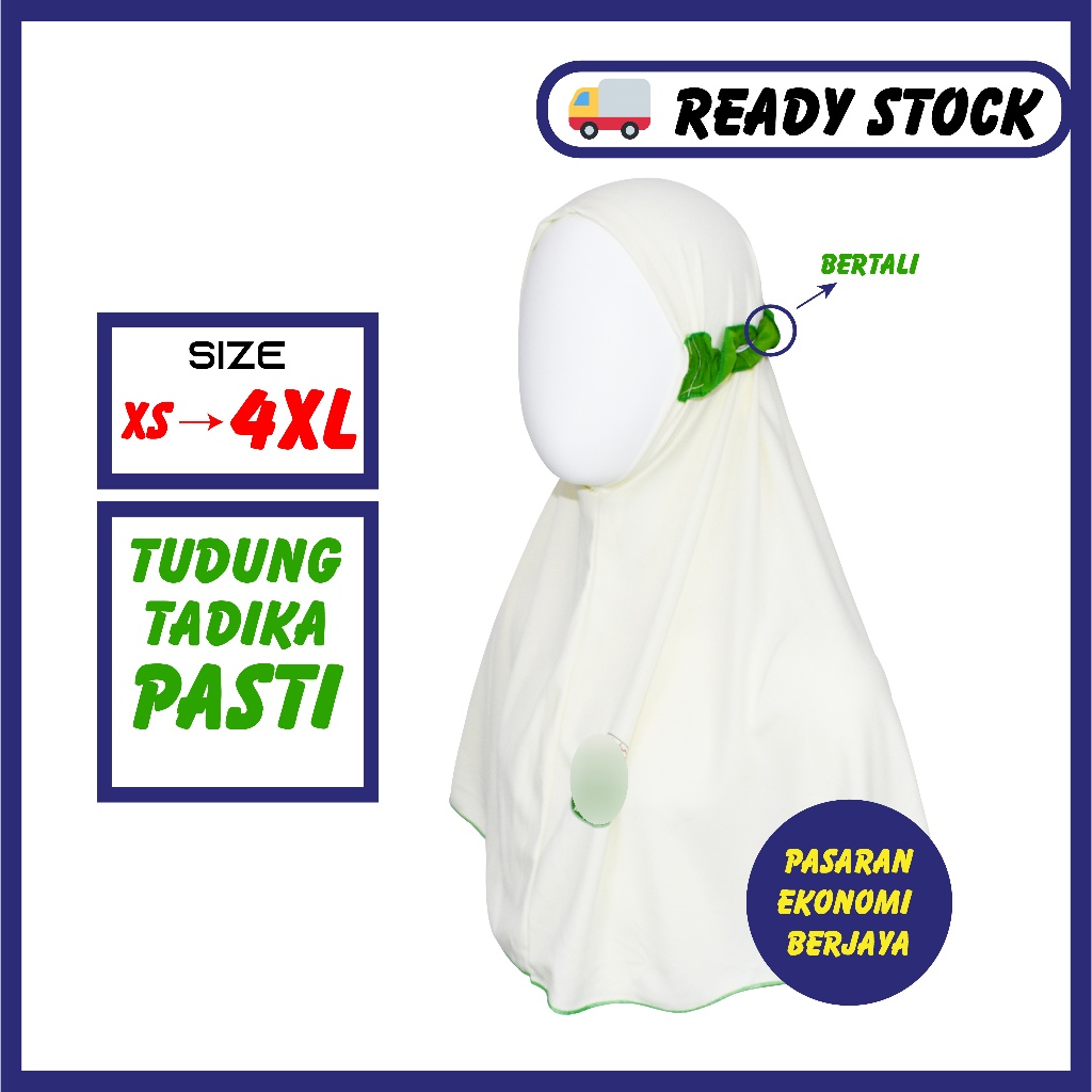 TUDUNG TADIKA PASTI TUDUNG PASTI HARGA MURAH KILANG BERKUALITI EDISI ...