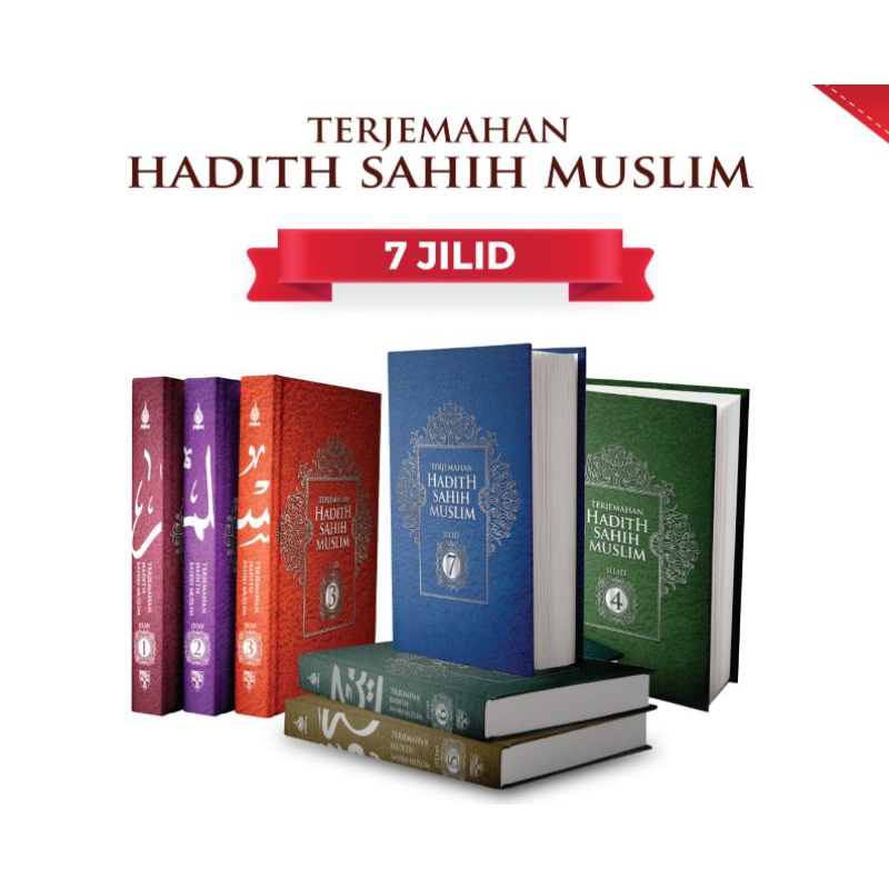Set Lengkap Kitab Hadis | Terjemahan Hadith Sahih Muslim 7 Jilid ...