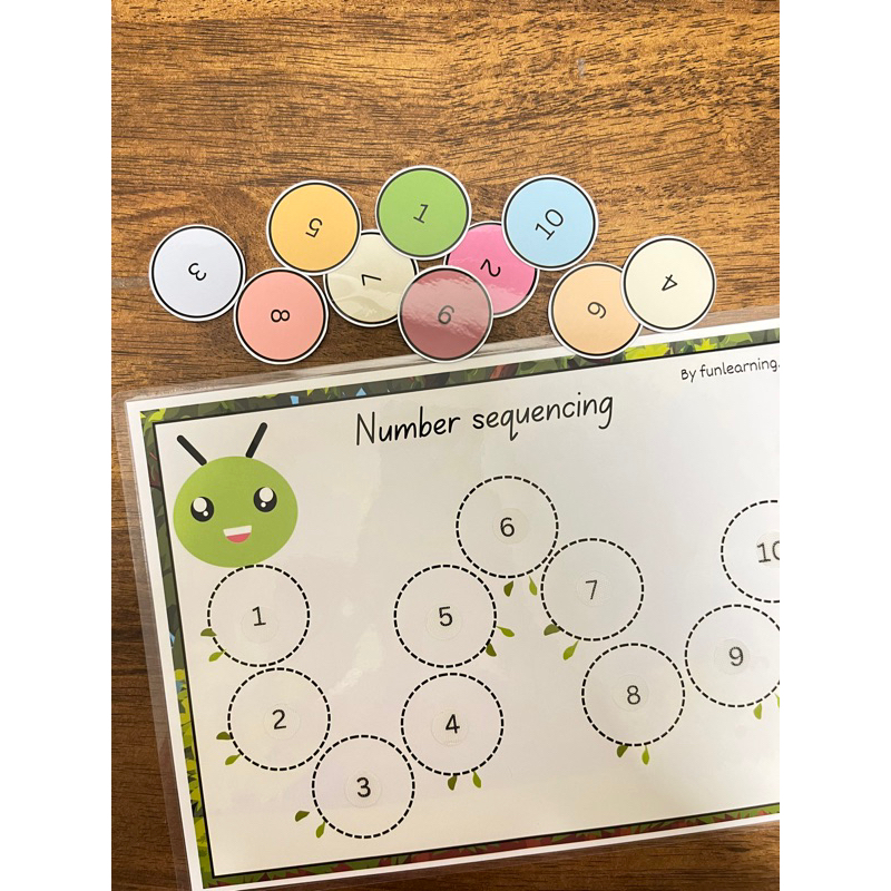 Number Sequencing Activity Sheet | Shopee Malaysia