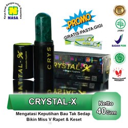 Crystal X Ncx Perapat Extra Virgin Original 100% Terbaik 40 Gram ...