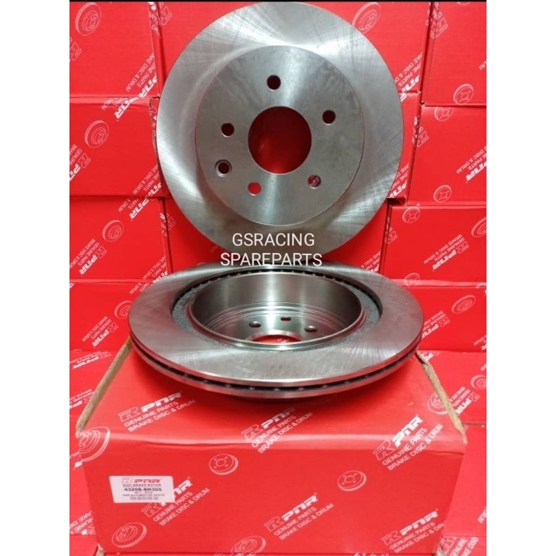 DISC ROTOR NISSAN X-TRAIL T30 T31 T32 (D299MM) REAR DISC ROTOR 1PAIR ...