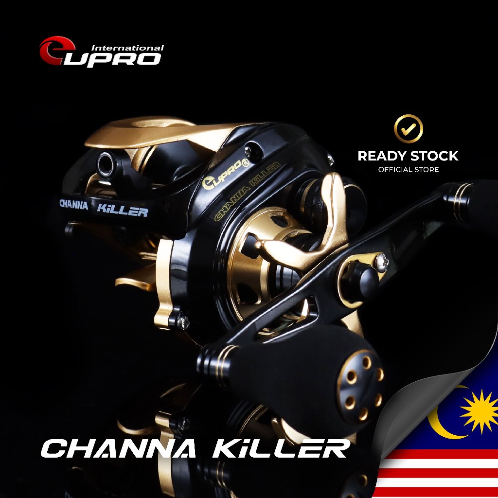 Eupro Casting Reel Channa Killer CK201 | Shopee Malaysia
