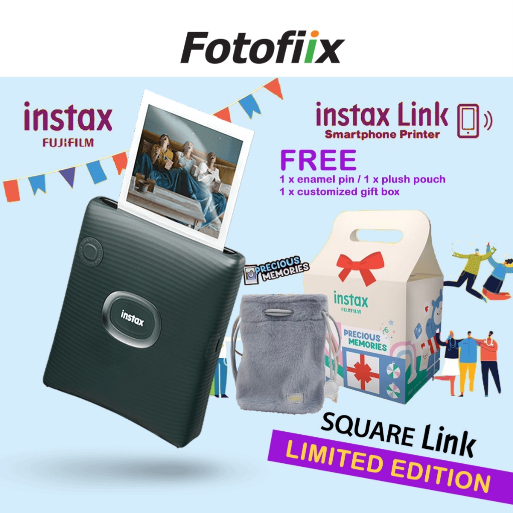 FUJIFILM [ Instax SQUARE LINK ] Smartphone Printer [ LIMITED EDITION ...
