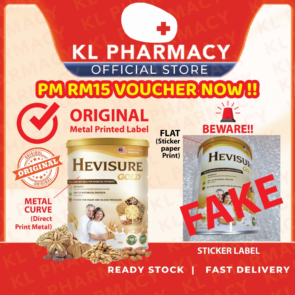[PHARMACY STOCK!! 100% ORIGINAL][READY STOCK] Hevisure Gold Diabetic ...