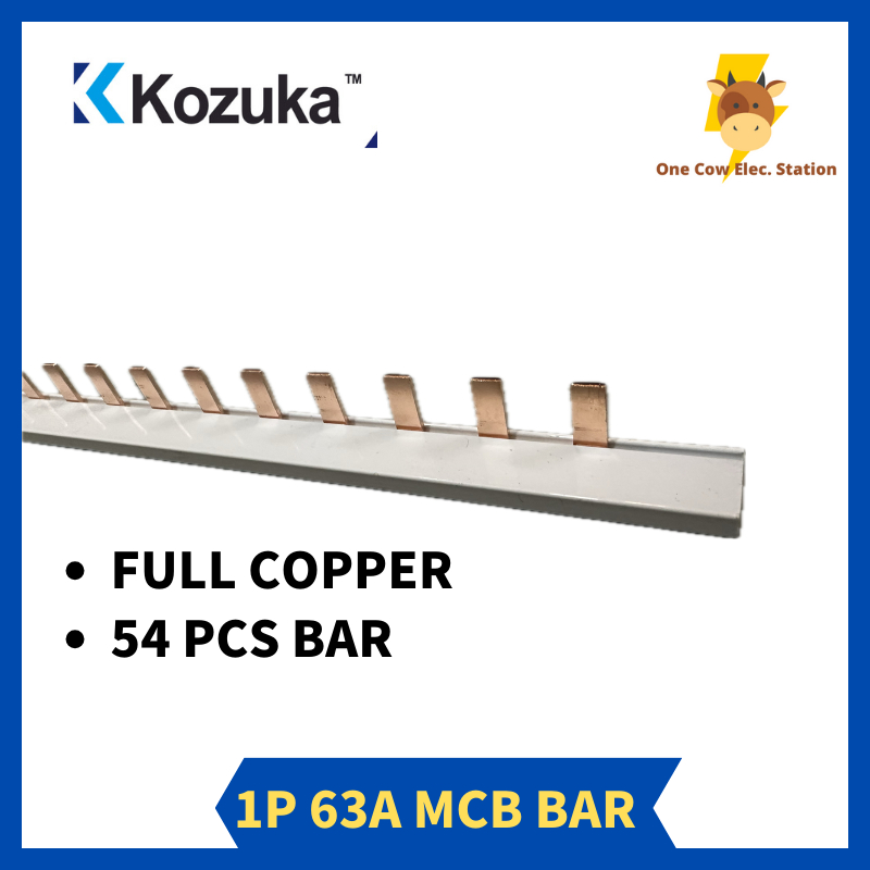 1POLE 63A MCB COPPER BAR COPPER BUSBAR (54) | Shopee Malaysia