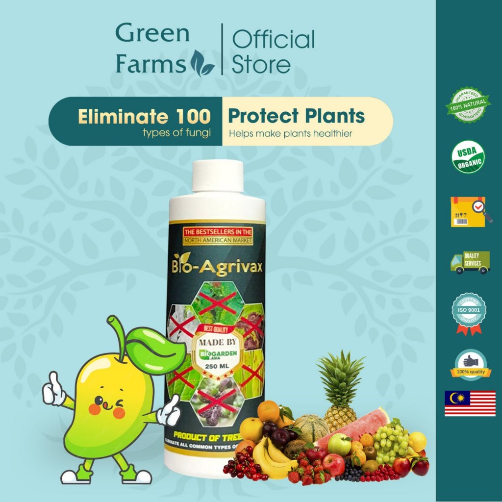 HOT Fungisida King Bio Agrivax - Racun kulat organik teratas untuk ...