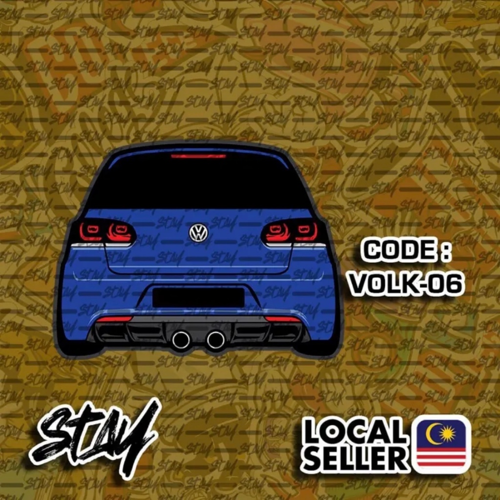 VW Volkswagen Golf MK5 MK6 MK7 Scirocco Polo Passat GTI GLI Exclusive ...