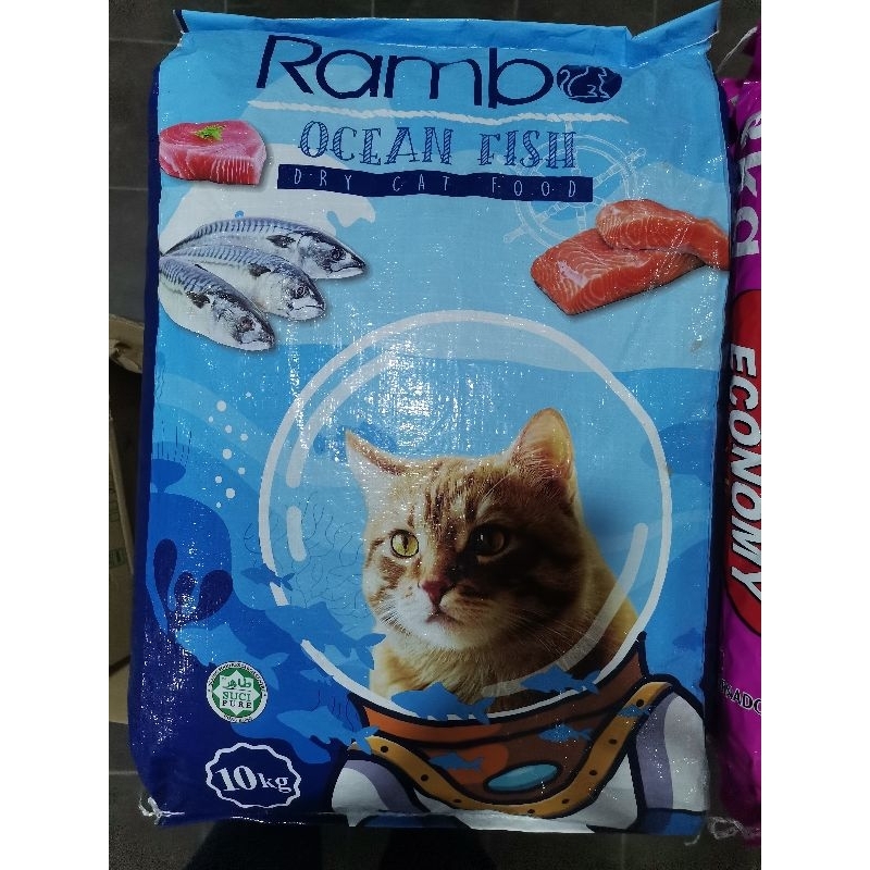 MAKANAN KUCING RAMBO CAT FOOD 10kg | Shopee Malaysia