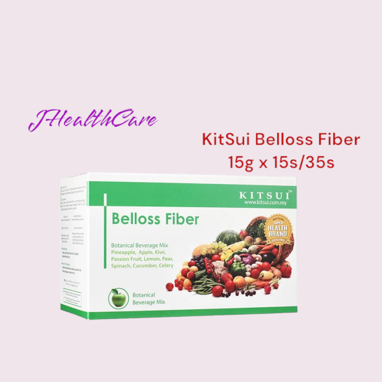 Kitsui Belloss Fiber 15g x 15s 35s Sachets Belly Loss Improve Body ...