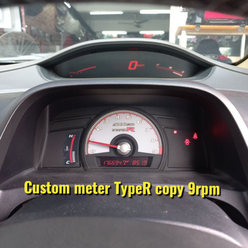Set Custom Meter TypeR copy 9rpm | Shopee Malaysia