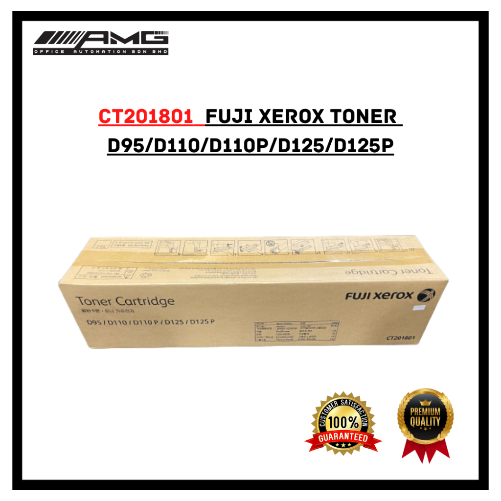 Fuji Xerox CT201801 D110, D125, D95 ORIGINAL GENUINE | Shopee Malaysia