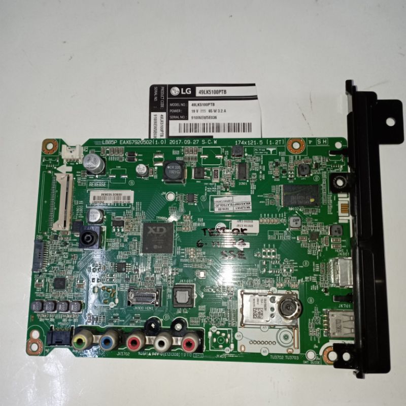 LG 49LK5100PTB/AIO BOARD/TCON | Shopee Malaysia