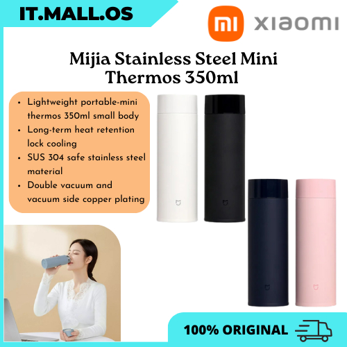Xiaomi Mijia Vacuum Flask Thermos Insulation Cup Mini / Pocket Edition 350ml Thermal Bottle ...