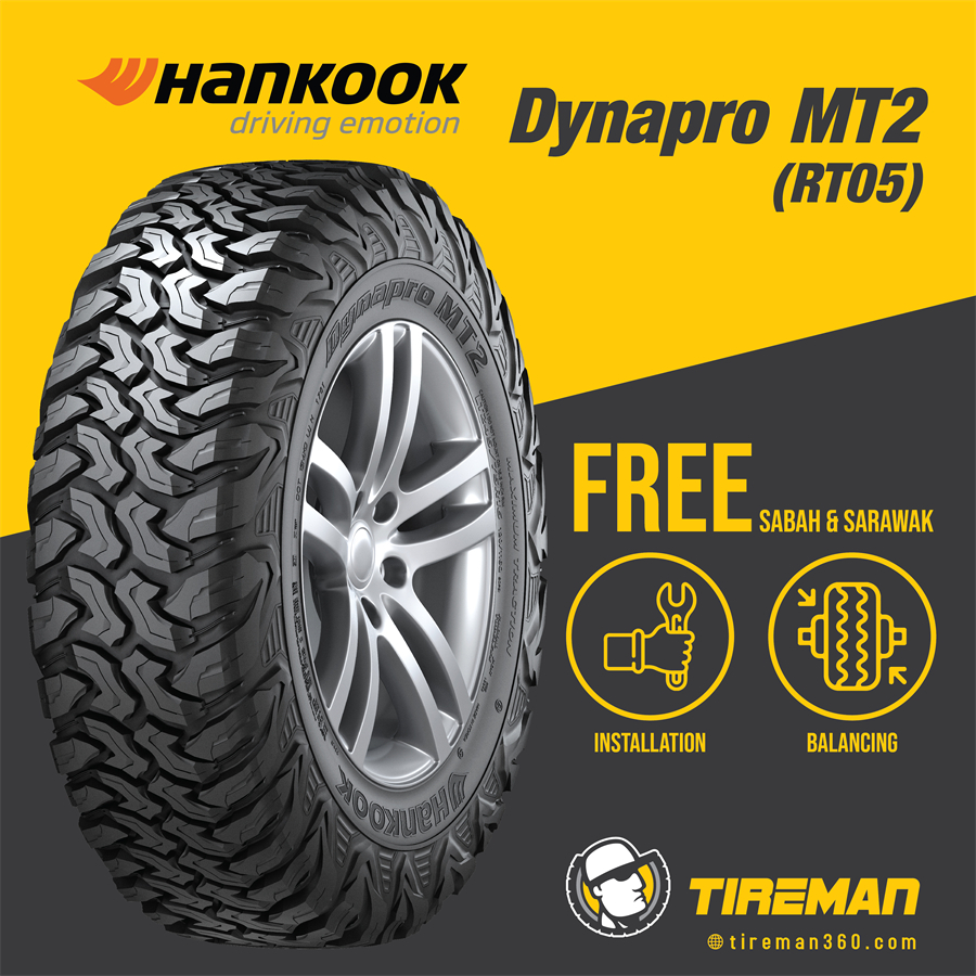 Hankook Dynapro MT2 RT05 31x10.5R15 Inch Tayar Tire (FREE INSTALLATION ...