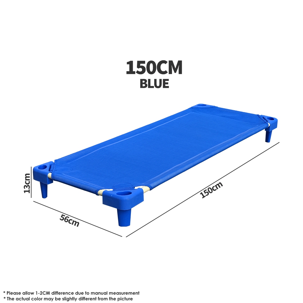STACKABLE KIDS BED Kindergarten Nursery katil budak taska canvas/mesh ...