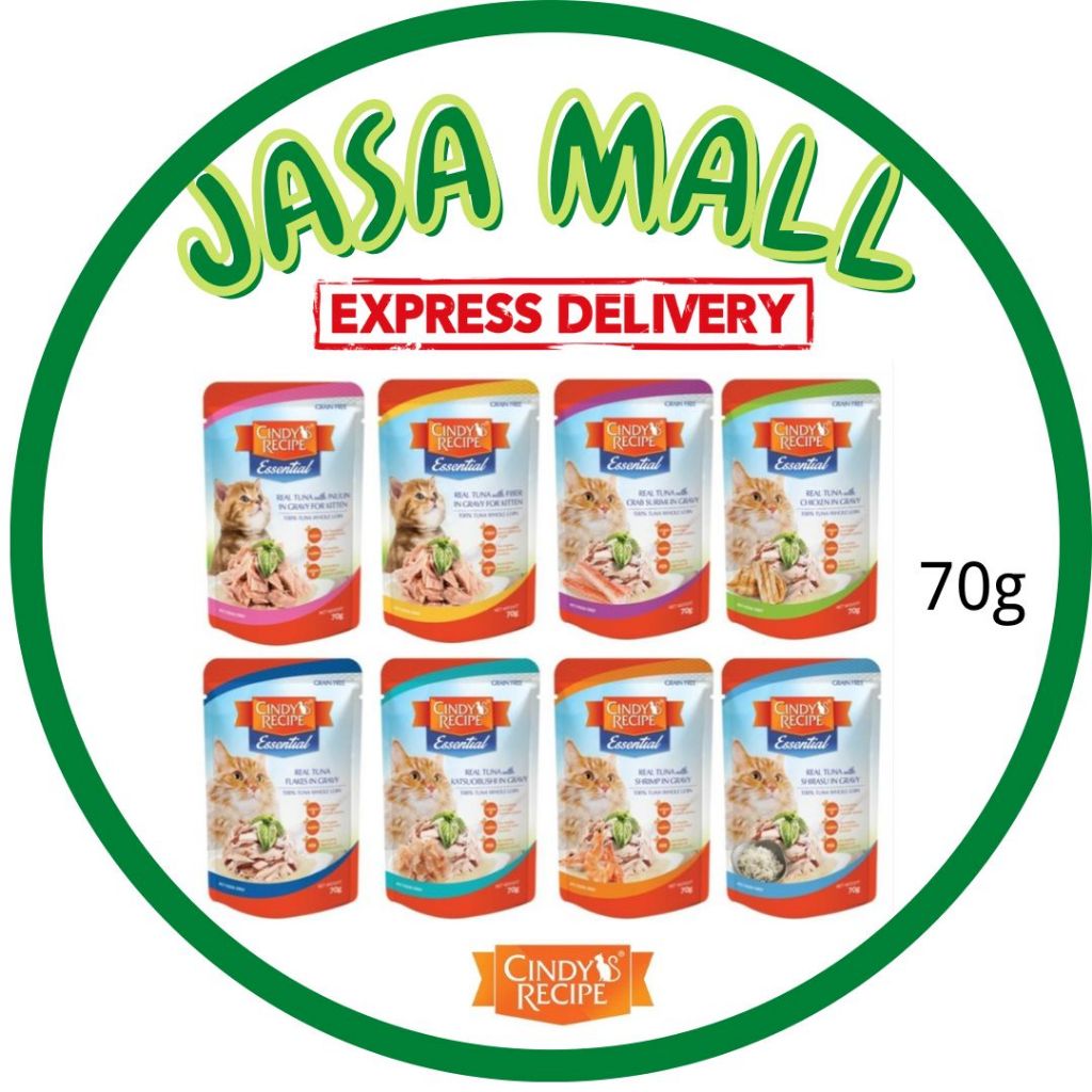 Cindy's Recipe Essential Gravy 70g- Cat Wet Food / Makanan Bash Kucing ...