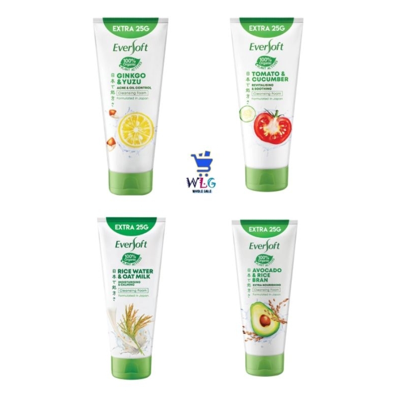 Eversoft Facial Cleanser 195g | Shopee Malaysia
